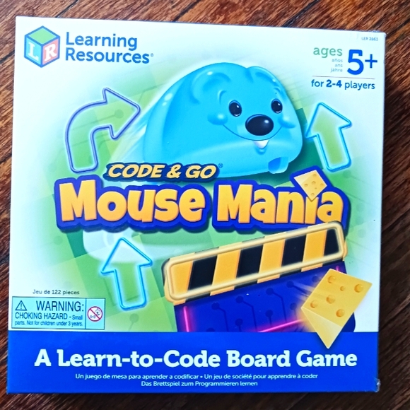 Learning Resources | Toys | New Code Go Mouse Mania Board Game Kids ...